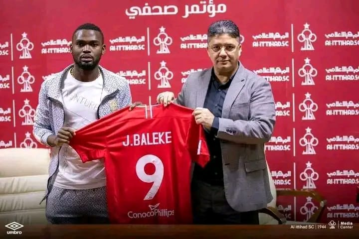 Transfert : Jean Baleke officiellement à Al Ittihad - AfricaFootUnited