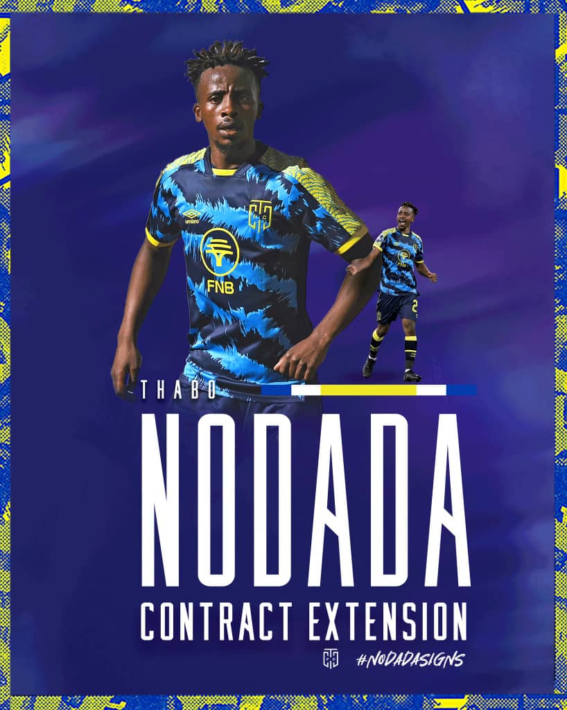 Afrique du Sud : Thabo Nodada prolonge son séjour à Cape Town City ...