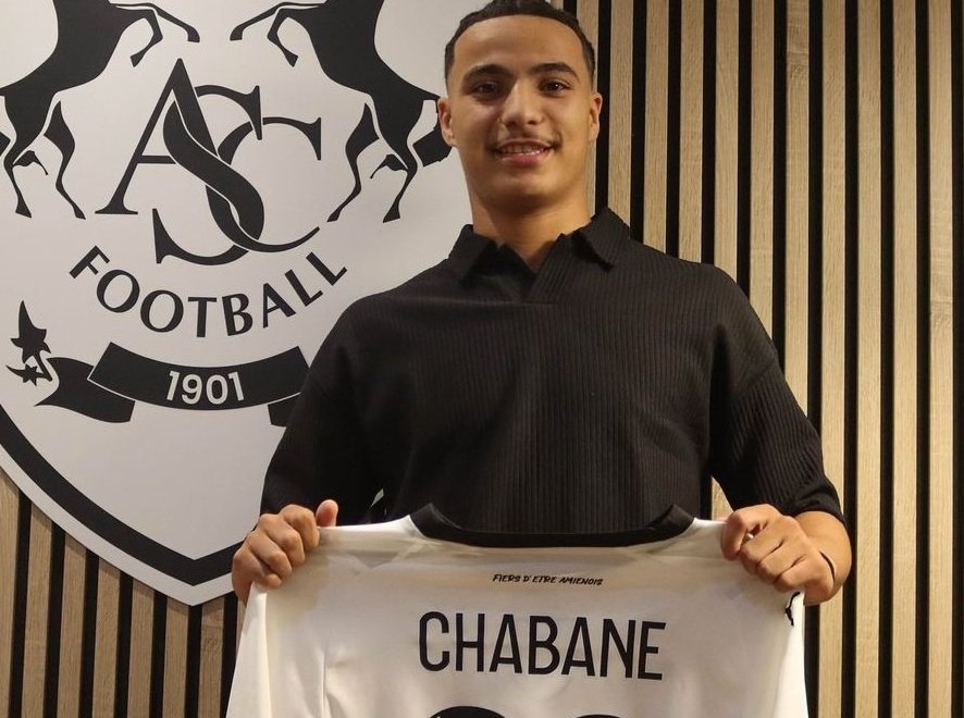 France - Amiens SC : Amine Chabane signe son premier contrat pro - AfricaFootUnited