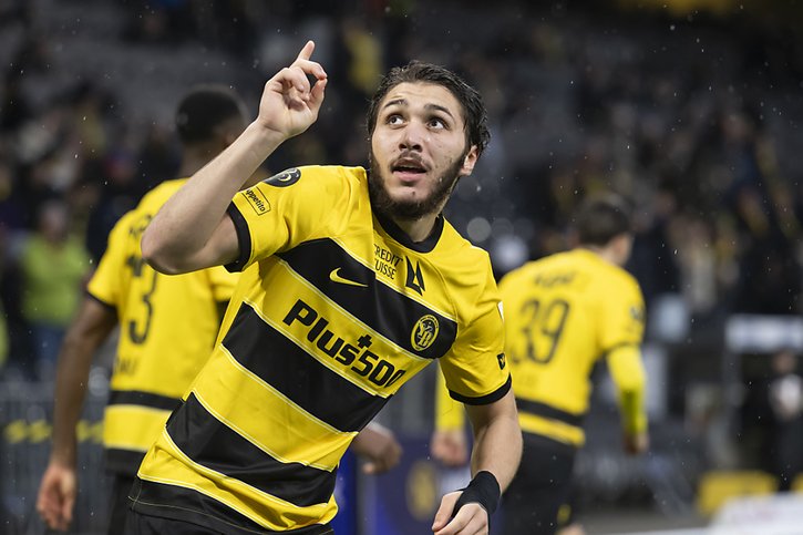 Suisse - Young Boys : Jaouen Hadjam marque un magnifique but contre le FC Kryvbas Kryvyi Rih en ...