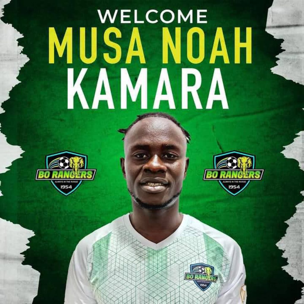 Transfert - Équipe de Sierra Leone : Musa Noah Kamara signe son retour chez les BO Rangers