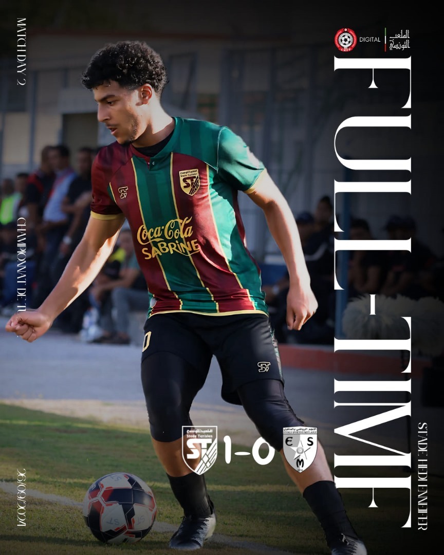 Tunisie – Ligue 1 (J2) : Le Stade Tunisien victorieux de l’ES Métlaoui ...