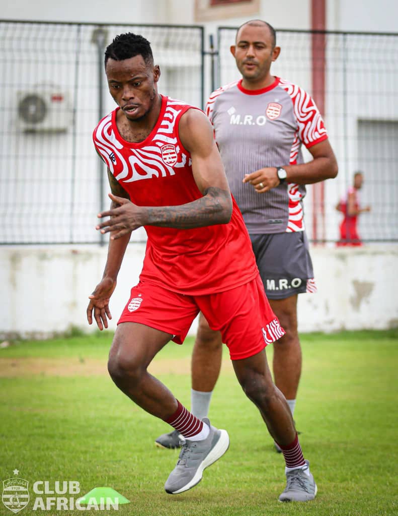 Tunisie- Club Africain : Philipe Kinzumbi ménagé contre l’ES Métlaoui