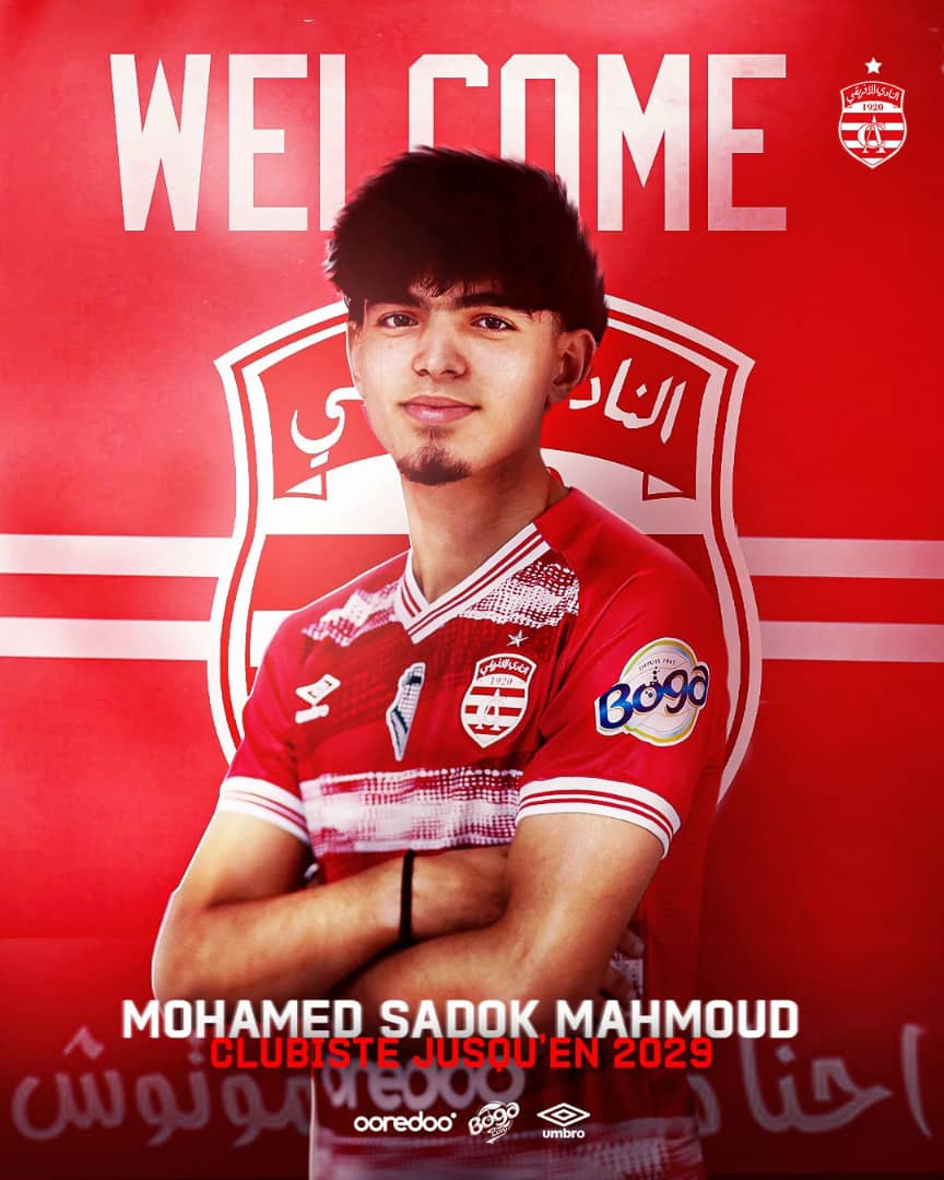 Transfert : Mohamed Sadok Mahmoud s’engage avec le Club Africain pour ...
