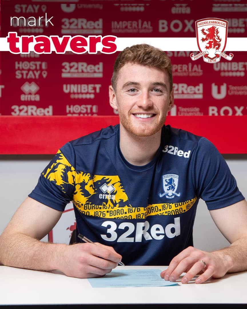 Transfert : Mark Travers est un nouveau joueur de Middlesbrough ...