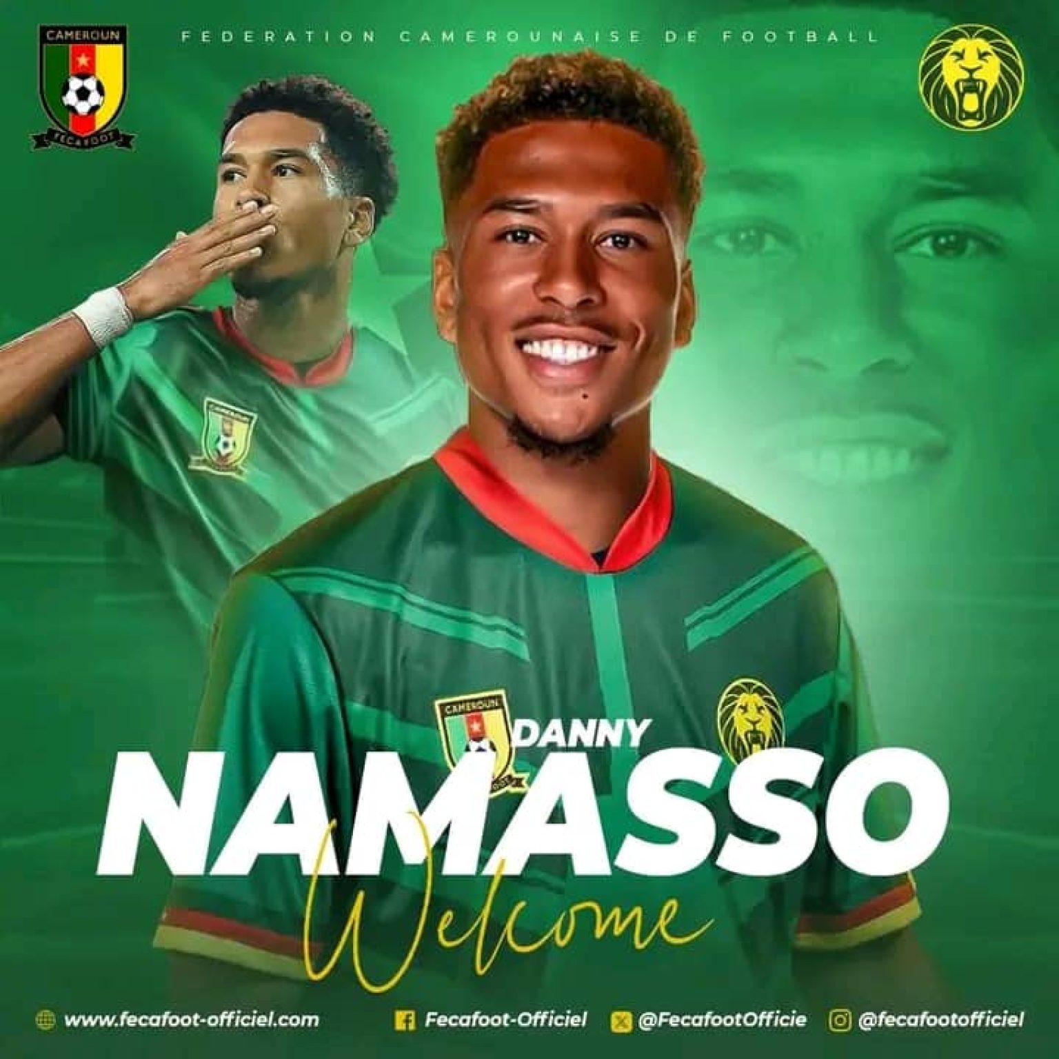 Équipe du Cameroun : Daniel Namaso Loader officiellement éligible pour ...