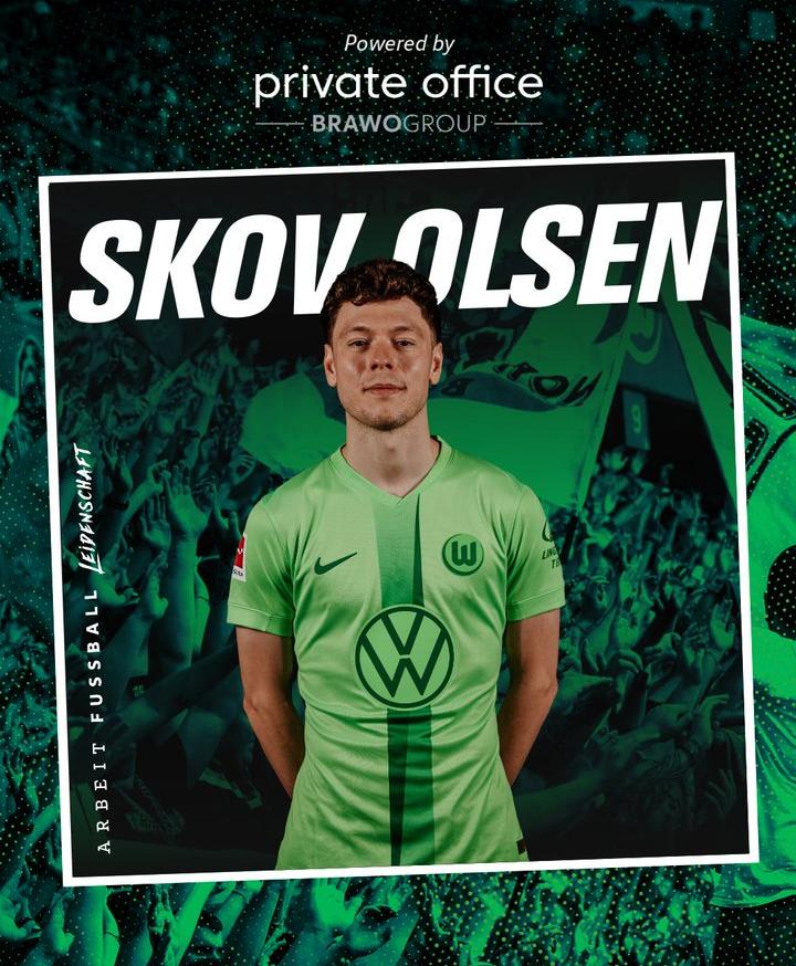 Transfert : Andreas Skov Olsen signe avec Wolfsbourg - AfricaFootUnited