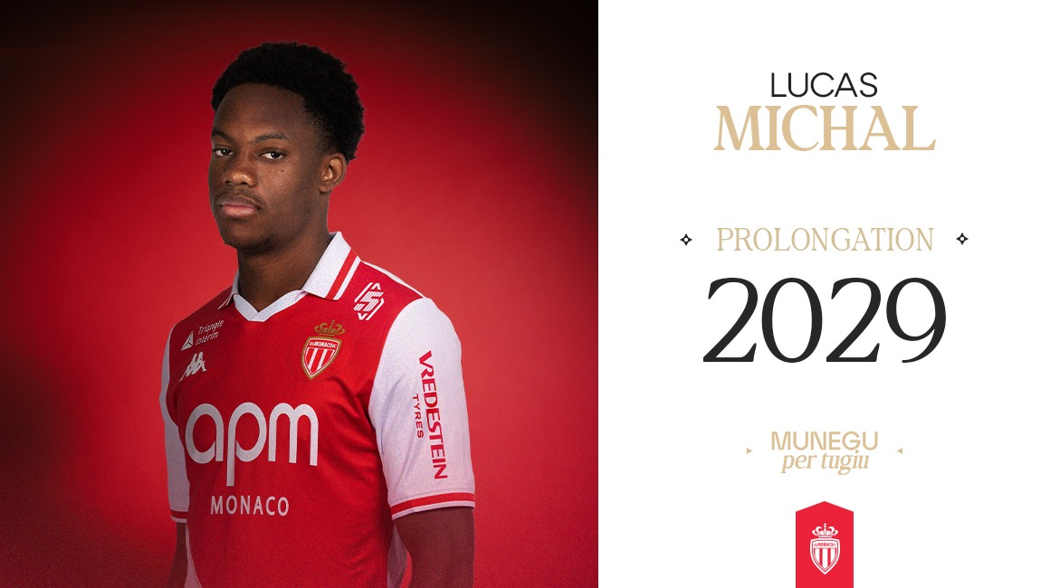 Ligue 1 : Lucas Michal prolonge à l'AS Monaco - AfricaFootUnited