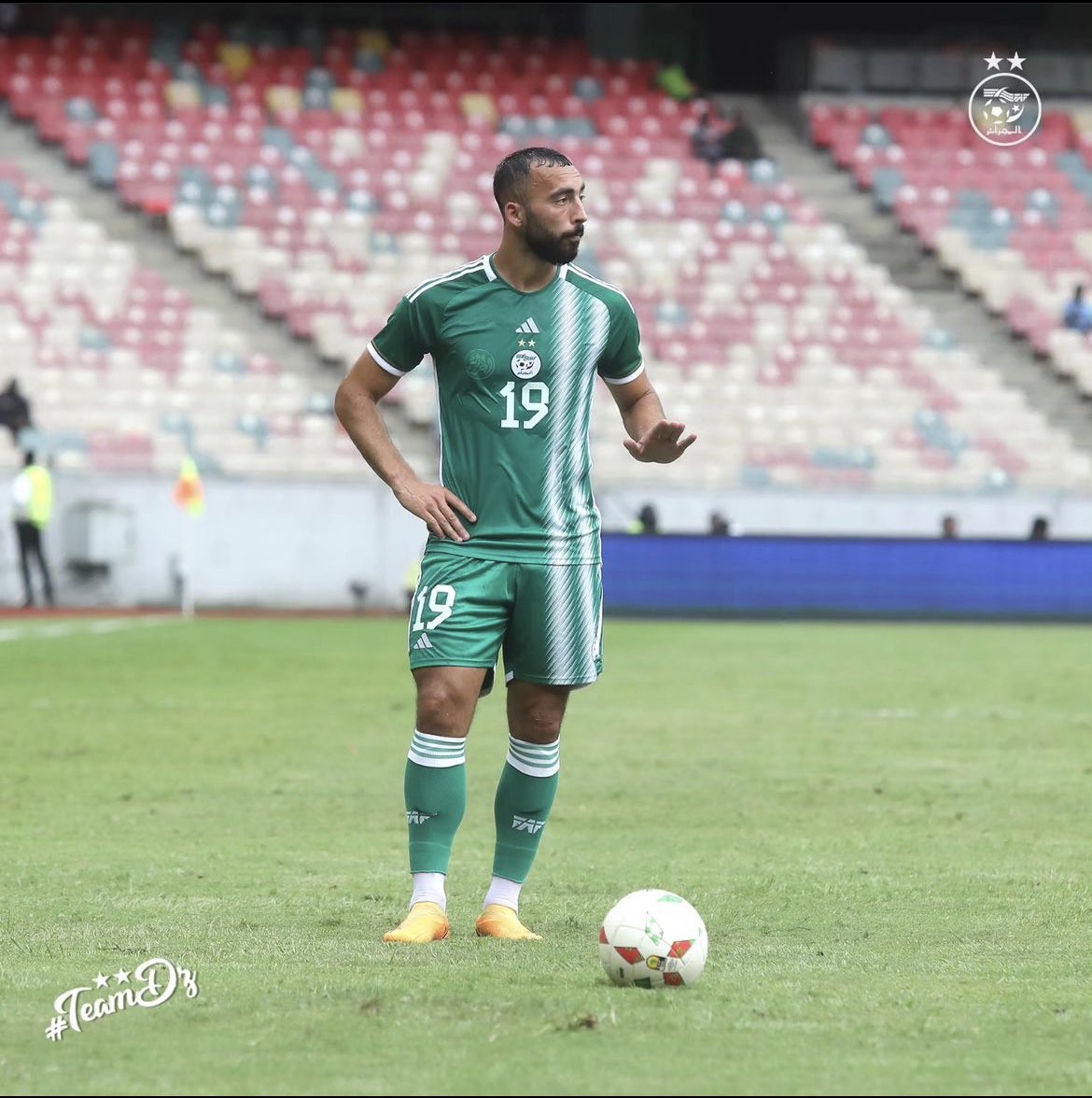 Himad Abdelli forfait pour les matchs de l'Algérie contre le Botswana ...