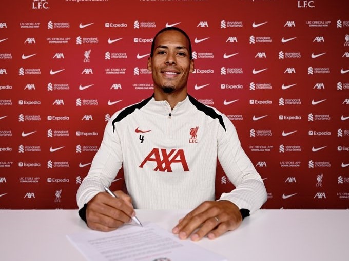 Premier League : Virgil van Dijk prolonge son bail avec Liverpool jusqu ...