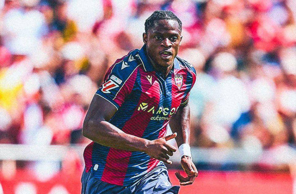 Espagne - Levante : Karl Etta Eyong ne s'arrête plus et enchaîne un 4e but en 5 matchs ...