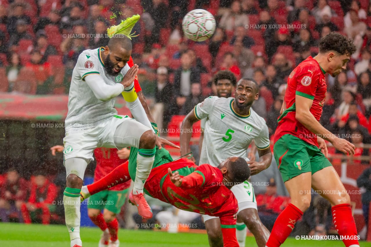 CAN 2025 Maroc Comores : Ayoub Kaabi régale avec un magnifique coup de ciseau - AfricaFootUnited